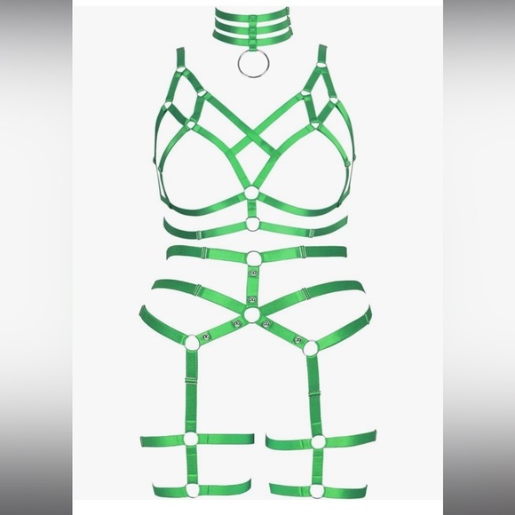Intimates & Sleepwear | Womens Body Harness Bra Fashion Plus Size Cage ...